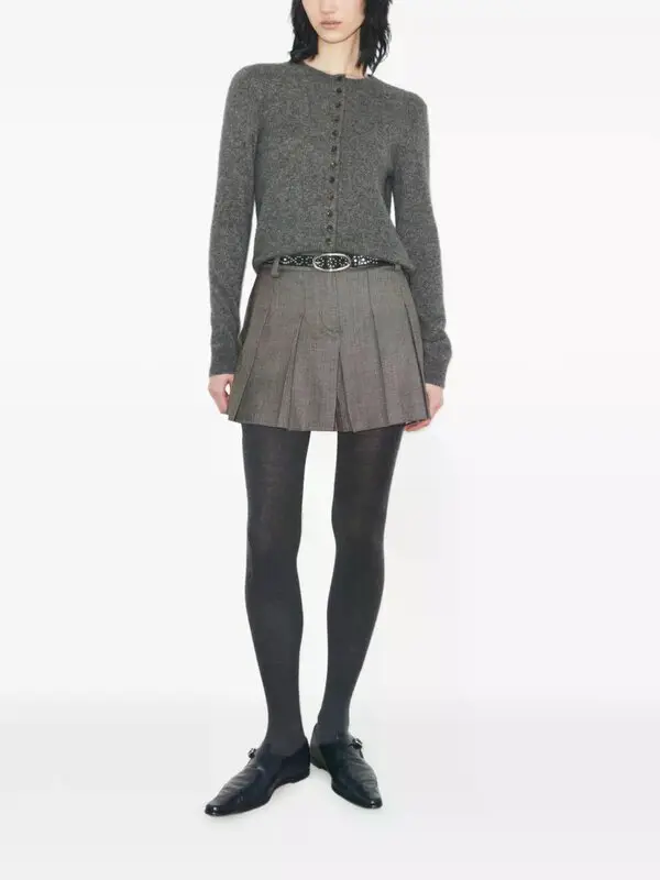 Tory Burch Wool Pleated Shorts