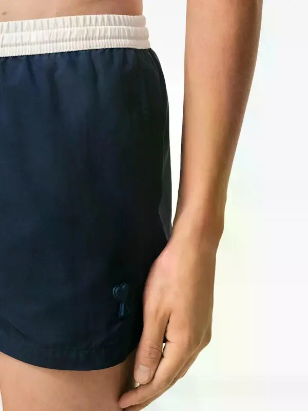 Ami Drawstring Swim Shorts - Blue