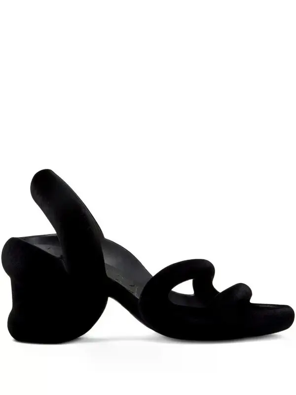 Camper Kobarah Heeled Sandals - Black