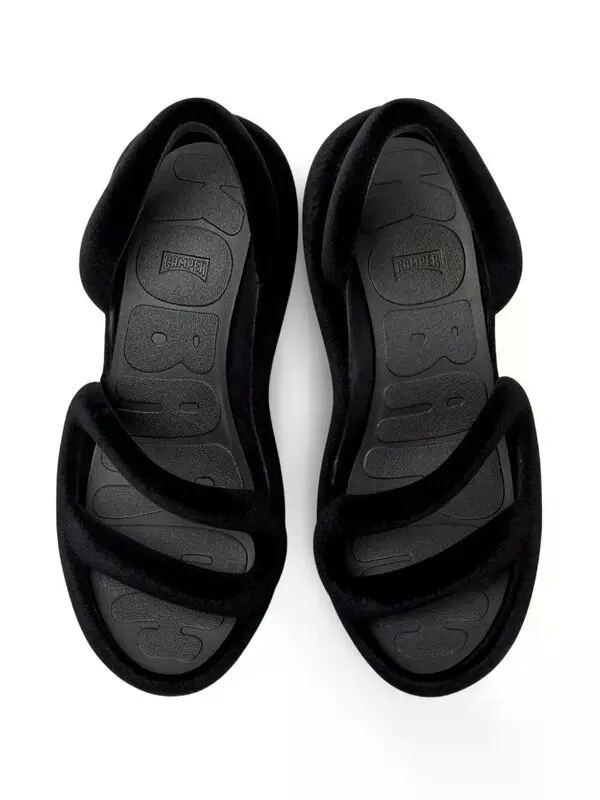 Camper Kobarah Heeled Sandals - Black