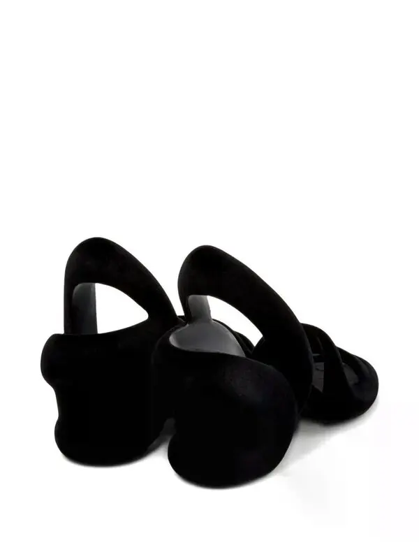 Camper Kobarah Heeled Sandals - Black