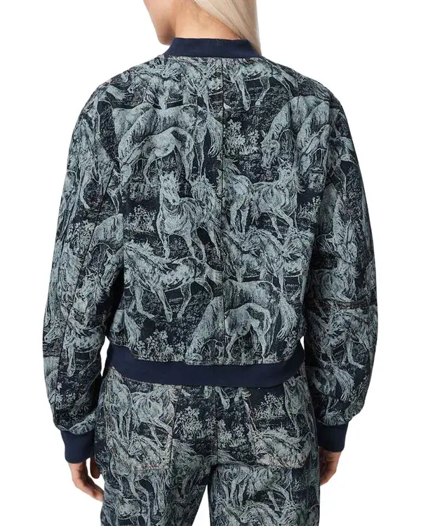 ALLSAINTS Kaytra Denim Bomber Jacket