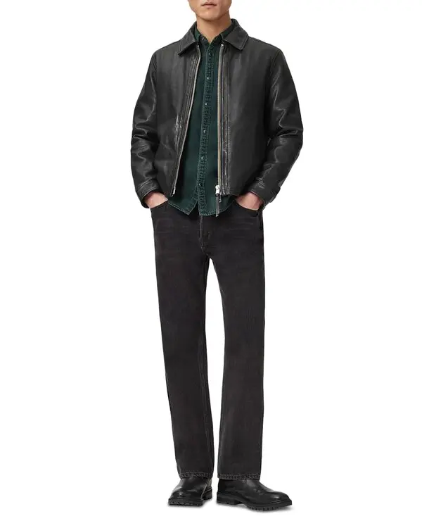 ALLSAINTS Gleason Denim Shirt - Phantom Blue