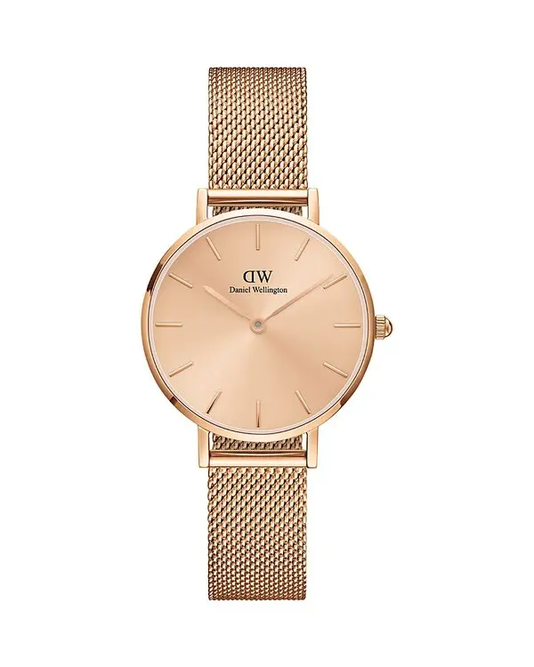 DANIEL WELLINGTON Petite Unitone Watch - Rose Gold