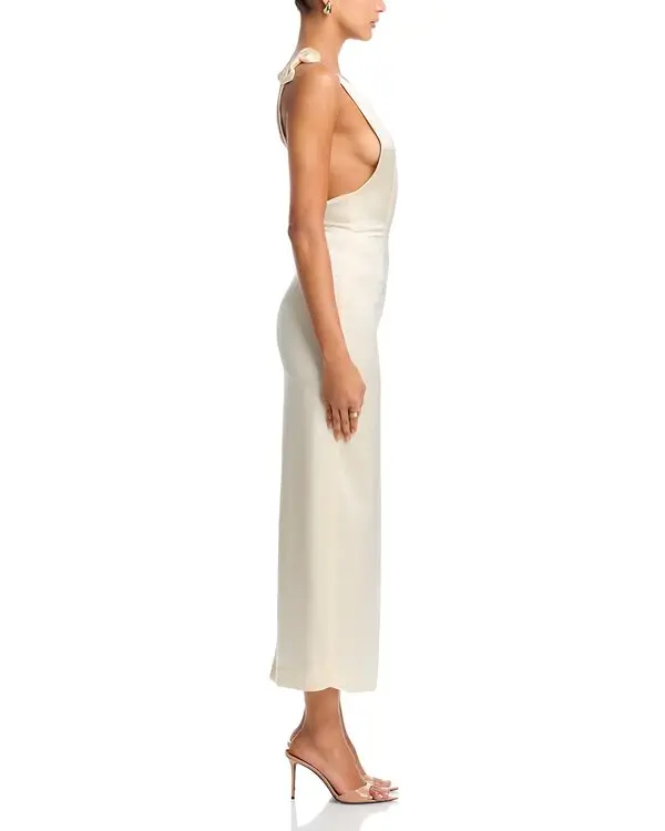 AYA MUSE Lumen Bow Trim Dress