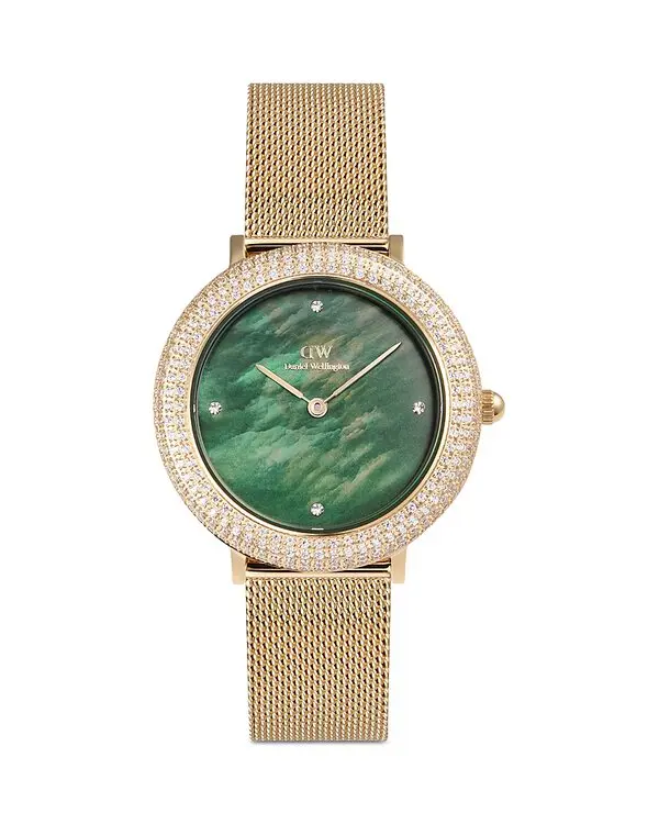 DANIEL WELLINGTON Bezel Crystal Watch, 32mm - Gold