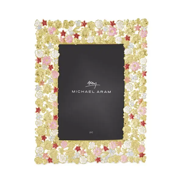 Michael Aram Wildflowers Sculpted Picture Frame, 5 X 7
