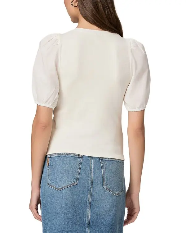 Paige Brandy Top - White