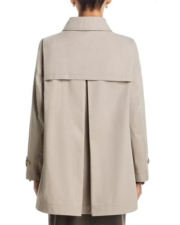 Herno Collared Trench Coat - Taupe