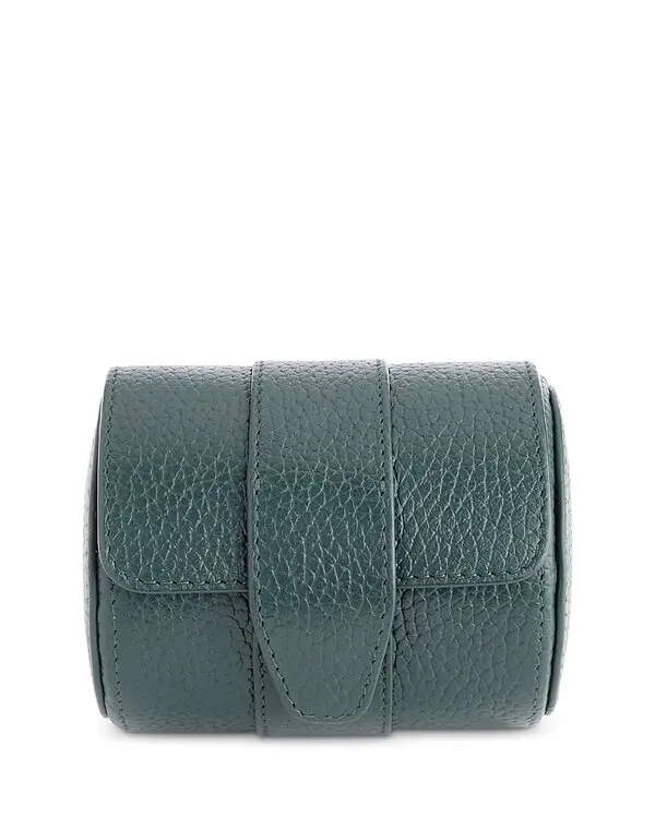ROYCE NEW YORK Single Watch Travel Roll - Dark Green