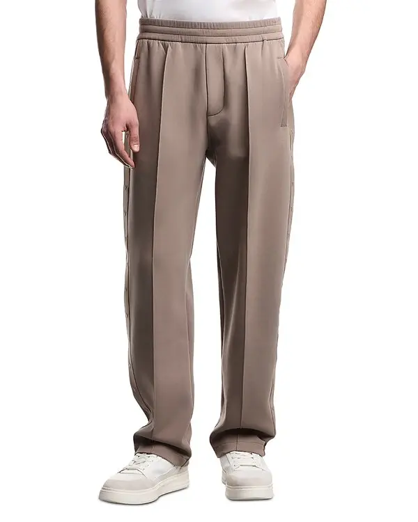 Emporio Armani Double Jersey Eagle Logo Trousers - Driftwood
