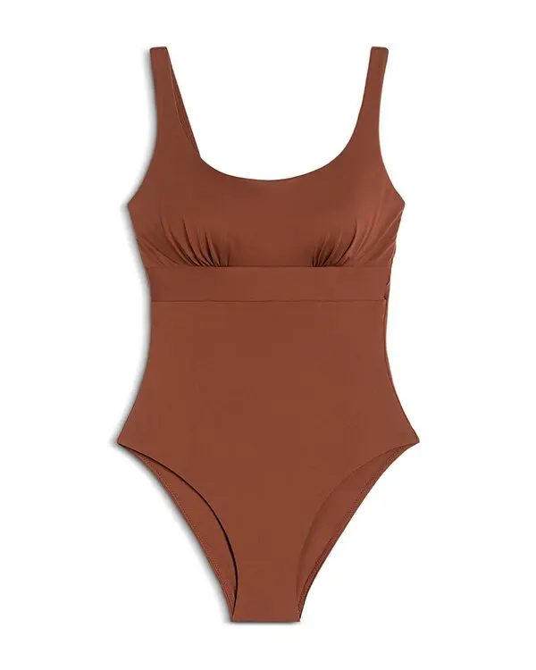 Max Mara Camilla One Piece Swimsuit - Chocolate