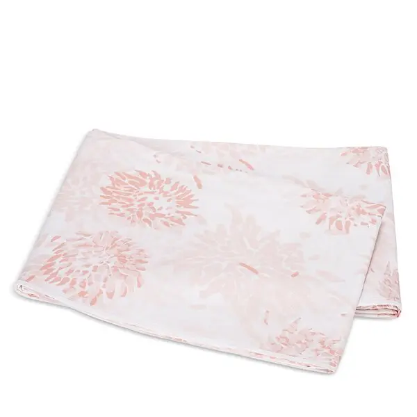 MATOUK Chrysanthemum Flat Sheet, King - Blush