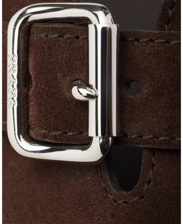 Prada Suede Mules - Brown