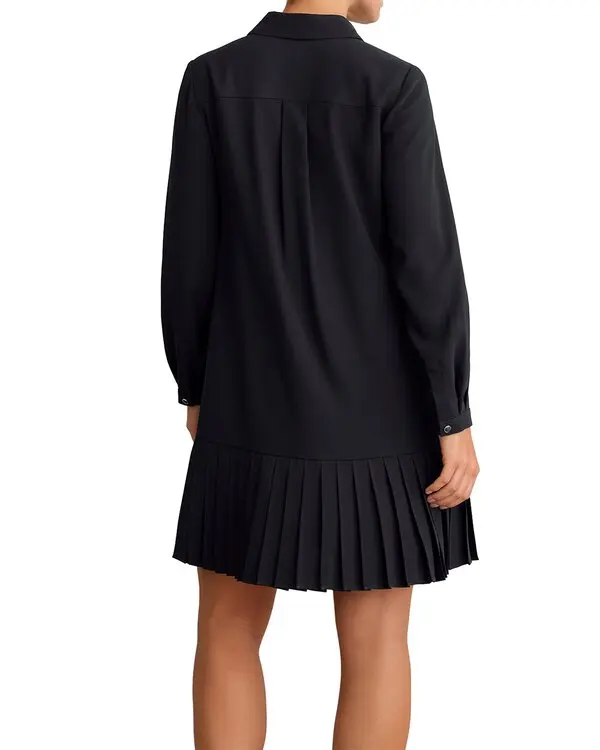 HOBBS LONDON Tina Pleated Hem Dress