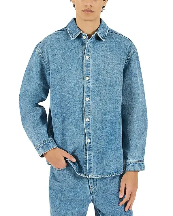 KROST Oversized Denim Shirt - Medium Wash