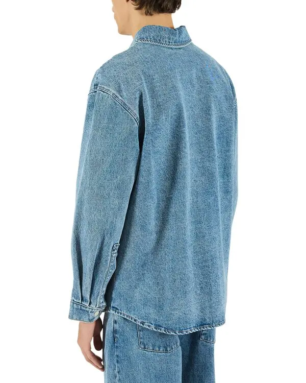 KROST Oversized Denim Shirt - Medium Wash