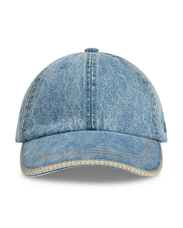 KROST Denim Blanket Stitch Cap - Medium Wash