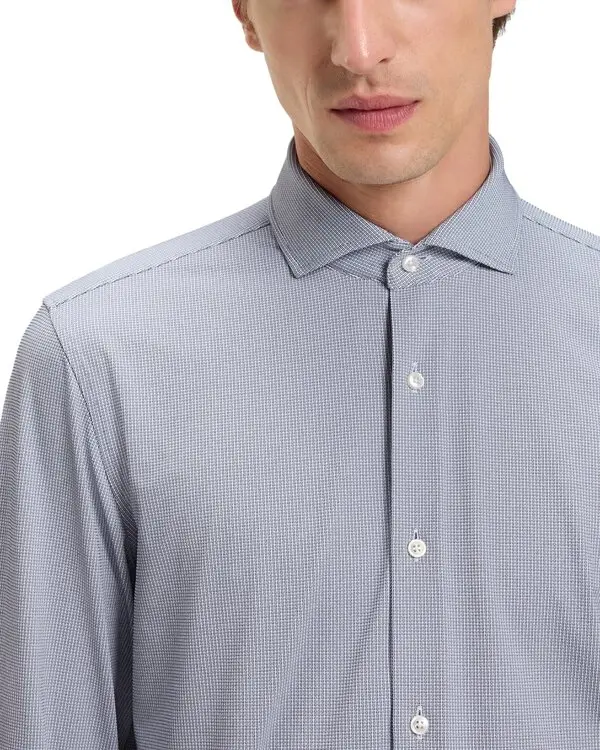 BOSS Hank Spread Collar Slim Fit Dress Shirt