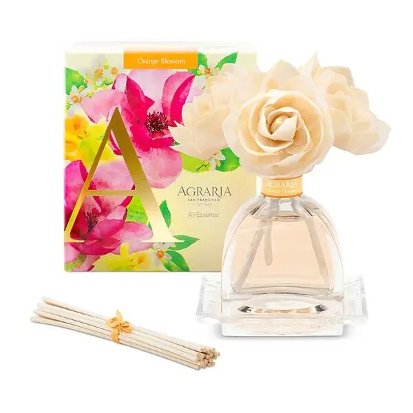 AGRARIA SAN FRANCISCO Blossom Airessence Diffuser, 7.4 Fl. Oz - Orange