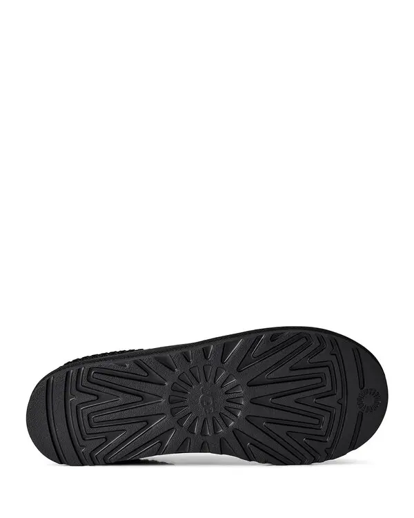 UGG Tasman Ii Nubuck Slippers - Black