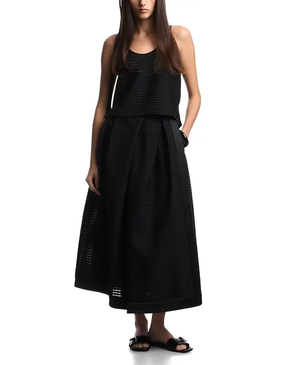Emporio Armani Jacquard Midi Skirt