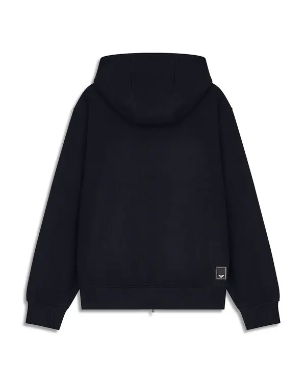Emporio Armani Travel Essentials Interlock Zip Up Sweatshirt