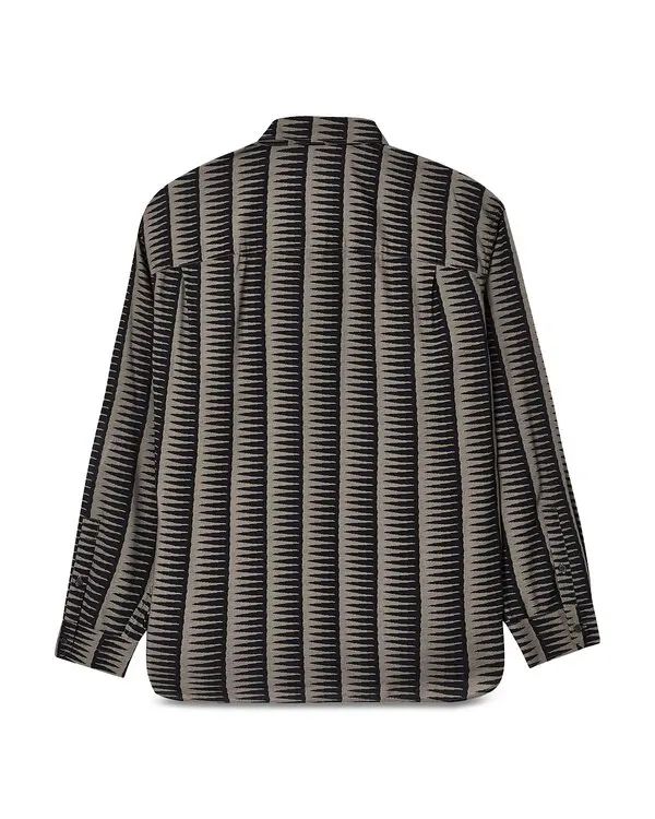 Emporio Armani Lyocell & Viscose Blend Shirt