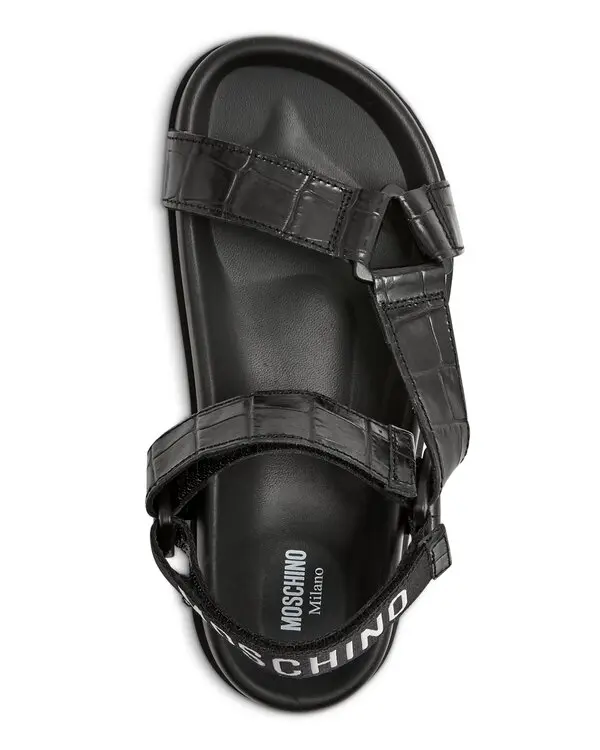 Moschino Strappy Platform Sandals