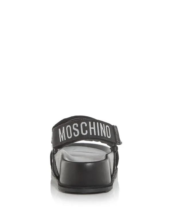 Moschino Strappy Platform Sandals