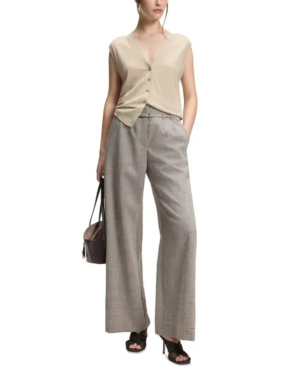 BOSS Fumi Sweater Vest - Pumice