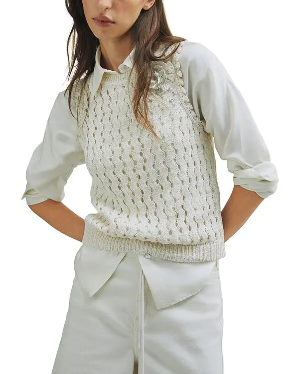 Marella Mlmemiro Embellished Top