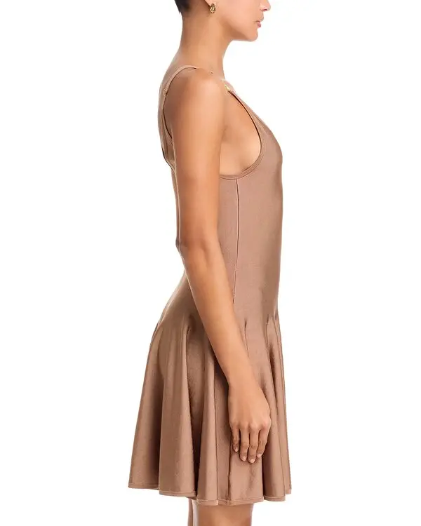 L'Agence Lana Flare Knit Dress