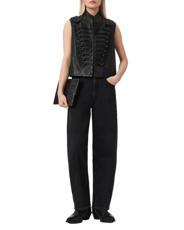 ALLSAINTS Rummy Leather Vest