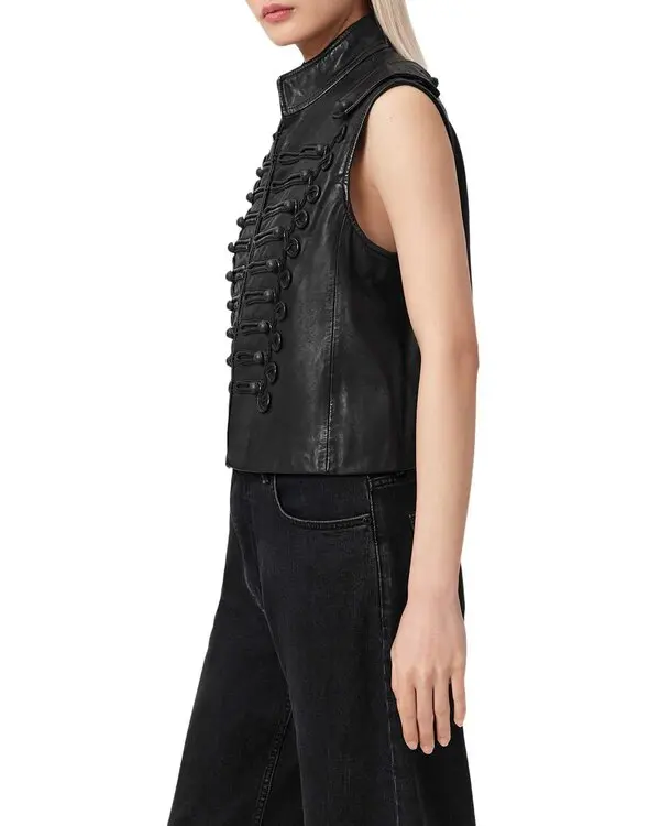 ALLSAINTS Rummy Leather Vest