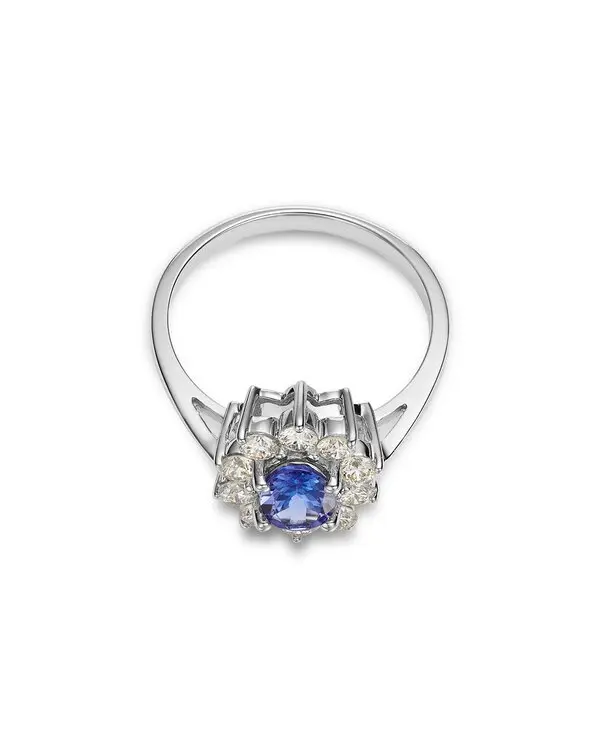 Bloomingdale'S Diamond And Tanzanite Ring