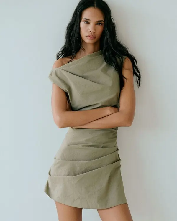 paris georgia remmy ruched crepe mini dress Summer Fashion Trends (2024)