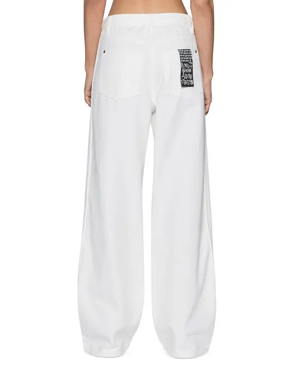 Ksubi Low Rider Trak Blanc Denim Jeans