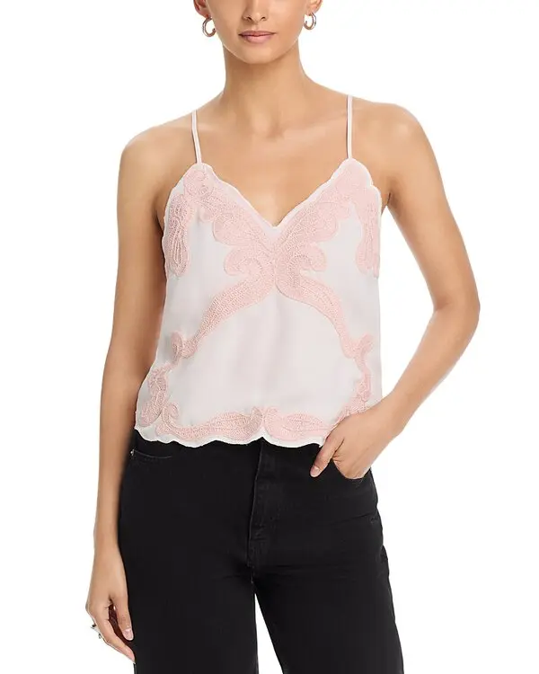 Rag & Bone Ann Emb Tank Top