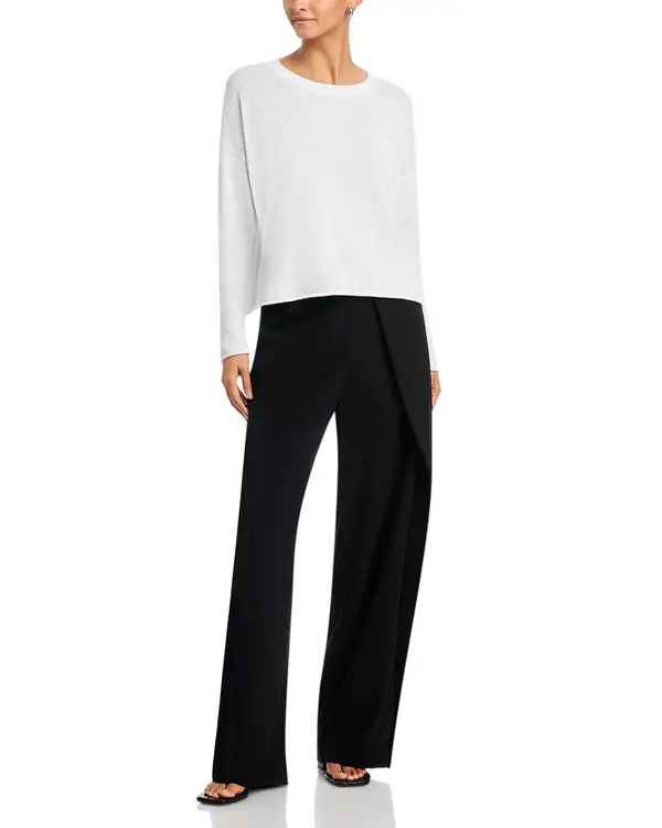 Eileen Fisher Cotton-tencel™ Lyocell Crewneck Sweater