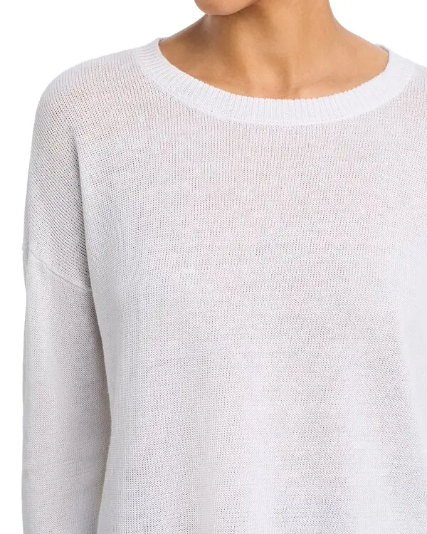 Eileen Fisher Cotton-tencel™ Lyocell Crewneck Sweater