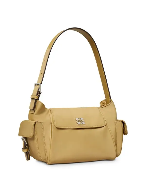Tory Burch Virginia Pocket Shoulder Bag - Wheat