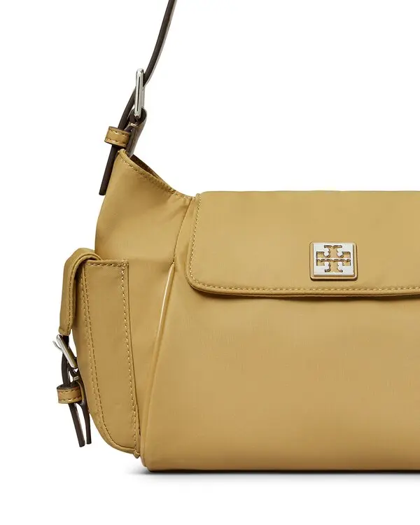 Tory Burch Virginia Pocket Shoulder Bag - Wheat