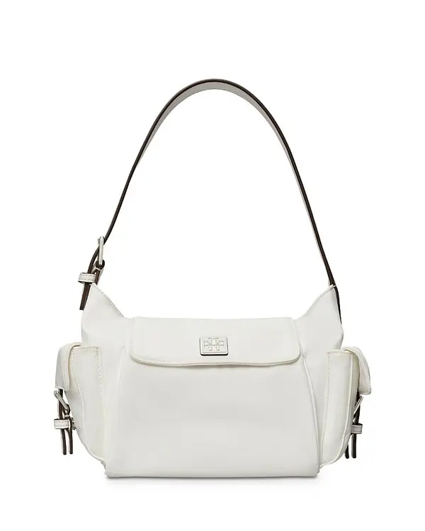 Tory Burch Virginia Pocket Shoulder Bag - White