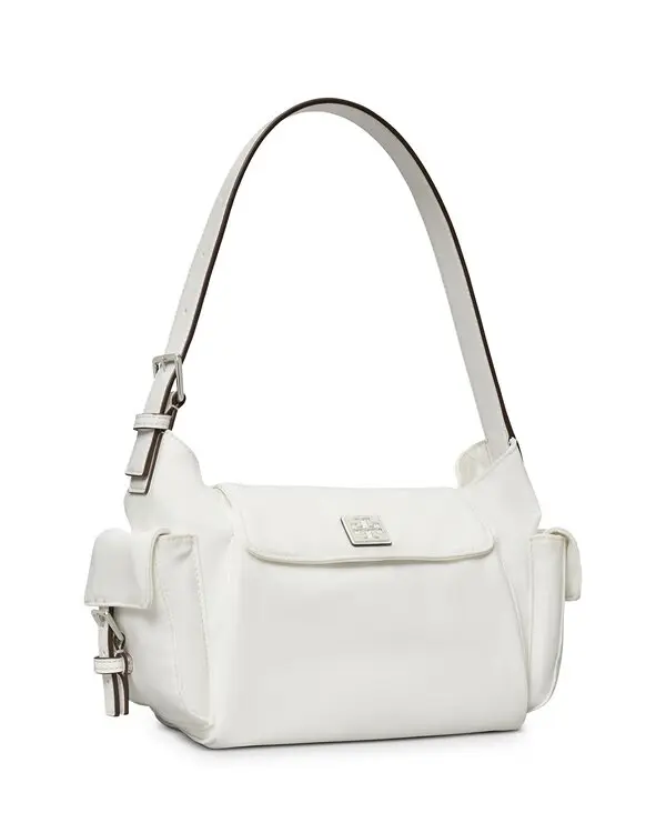 Tory Burch Virginia Pocket Shoulder Bag - White
