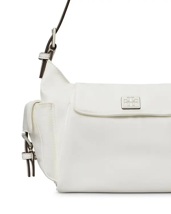 Tory Burch Virginia Pocket Shoulder Bag - White