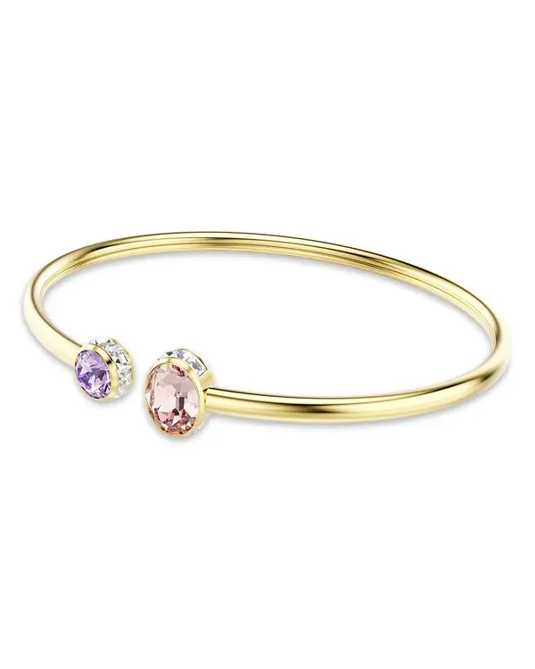 SWAROVSKI Chroma Crystal Bangle Bracelet - Gold