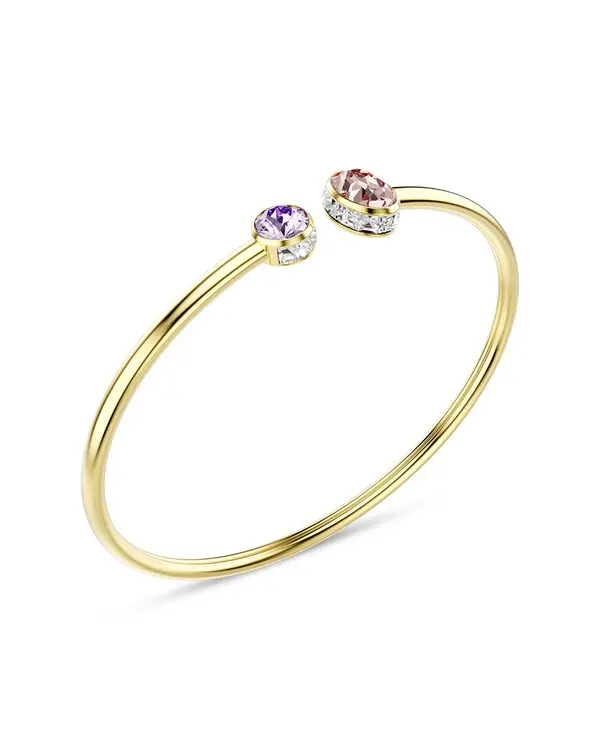 SWAROVSKI Chroma Crystal Bangle Bracelet - Gold