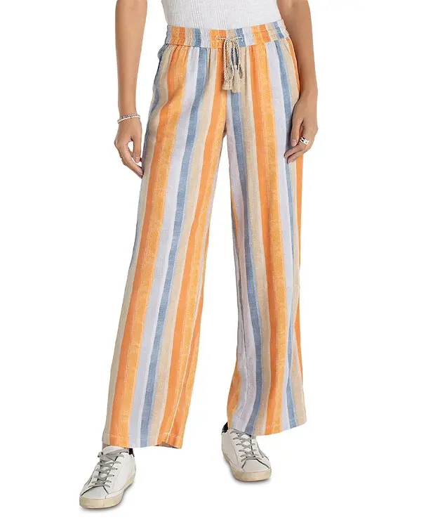LIVERPOOL Striped Drawstring Pants