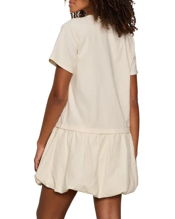 Sanctuary For Keeps Bubble T-shirt Dress - Collagen